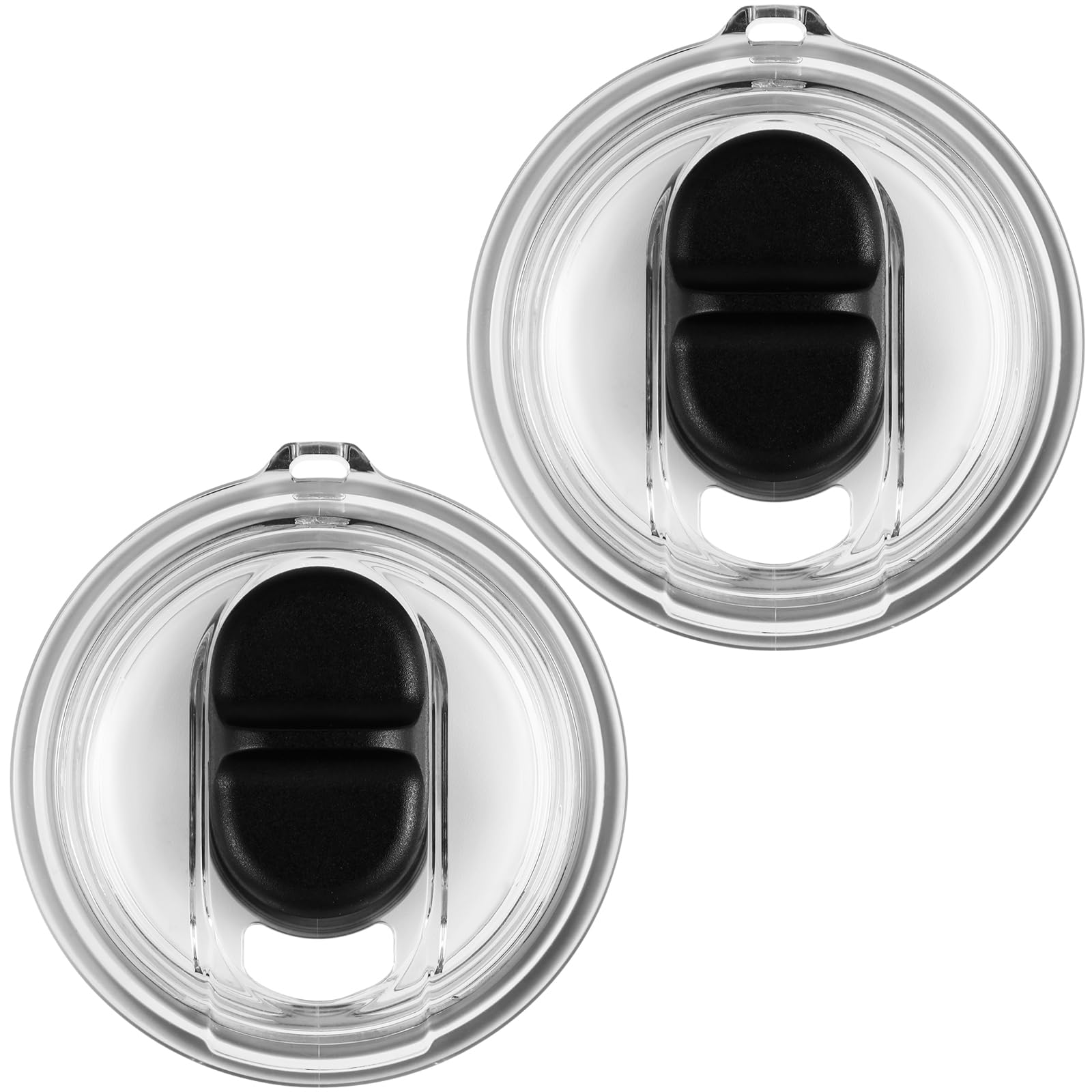 2pcs Replacement Lids Compatible with Yeti, Reusable Top Replacement for Yeti Rambler 20 oz Travel Mug Caps Replacement, Spill Proof Tumbler Cover