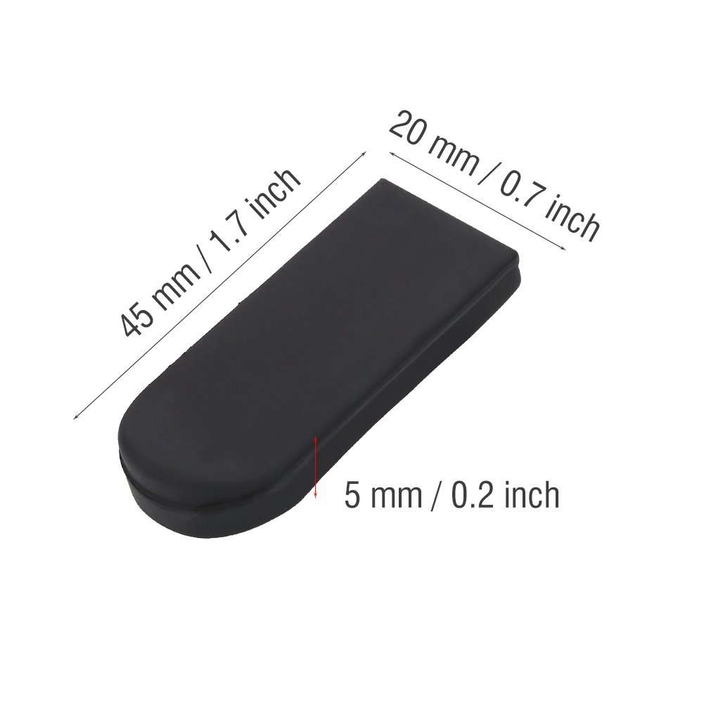 2pcs Saxophone Thumb Rest, Rubber Sax Gel Cushion Pad, Instruments Accessories