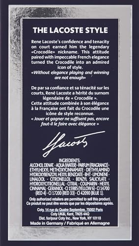 L'Homme Lacoste Eau de Toilette - Men's fragrance - 50ml