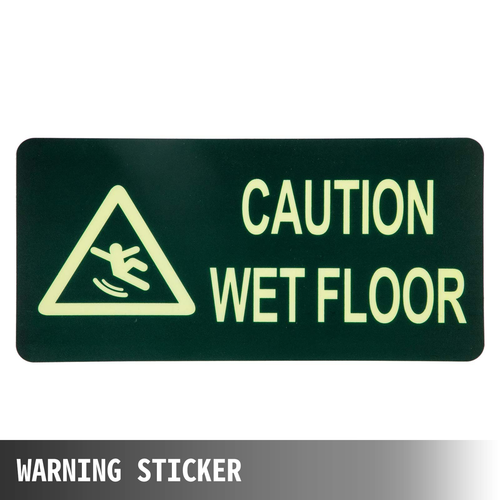 BestEquip 12 Pack Caution Wet Floor Sign 25-Inch Yellow Wet Floor Sign Double Sided Wet Floor Cones Fold-Out Bilingual Plastic Board for Indoors and Outdoors