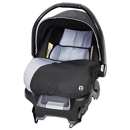 Baby Trend Sit N Stand Easy Fold Travel Double Baby Stroller and Single Infant Car Seat Travel System with Safety Harnesses and Cover, Stormy