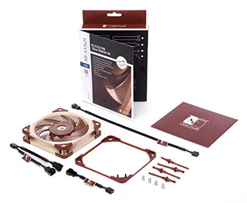 Noctua NF-A12x25 PWM, Premium Quiet Fan, 4-Pin (120mm, Brown)
