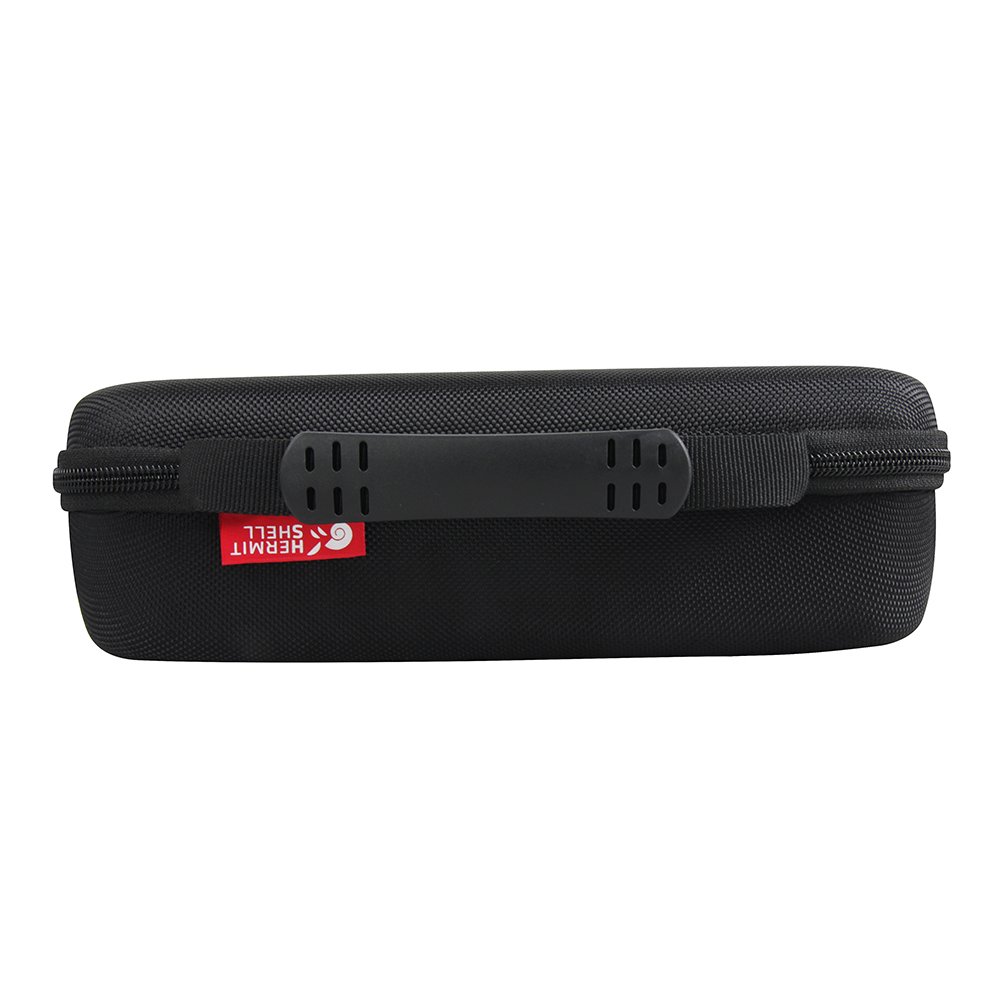 Hermitshell Hard Case Storage Bag for Waterpik Cordless Advanced 2.0 Water Flosser WP-580 WP-582 WP-583 WP-587(Black)