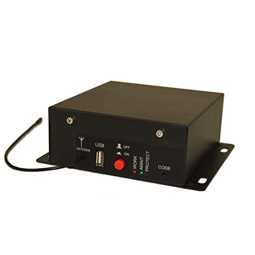 YHAAVALE 9200D Amplifier Police Siren & Black Round Bell Cone Speaker,DC12V,100W,Wireless Double Remote Control,Hands-Free,Multi-Tones,Microphone,Emergency Electronic Loudspeaker PA System for Car