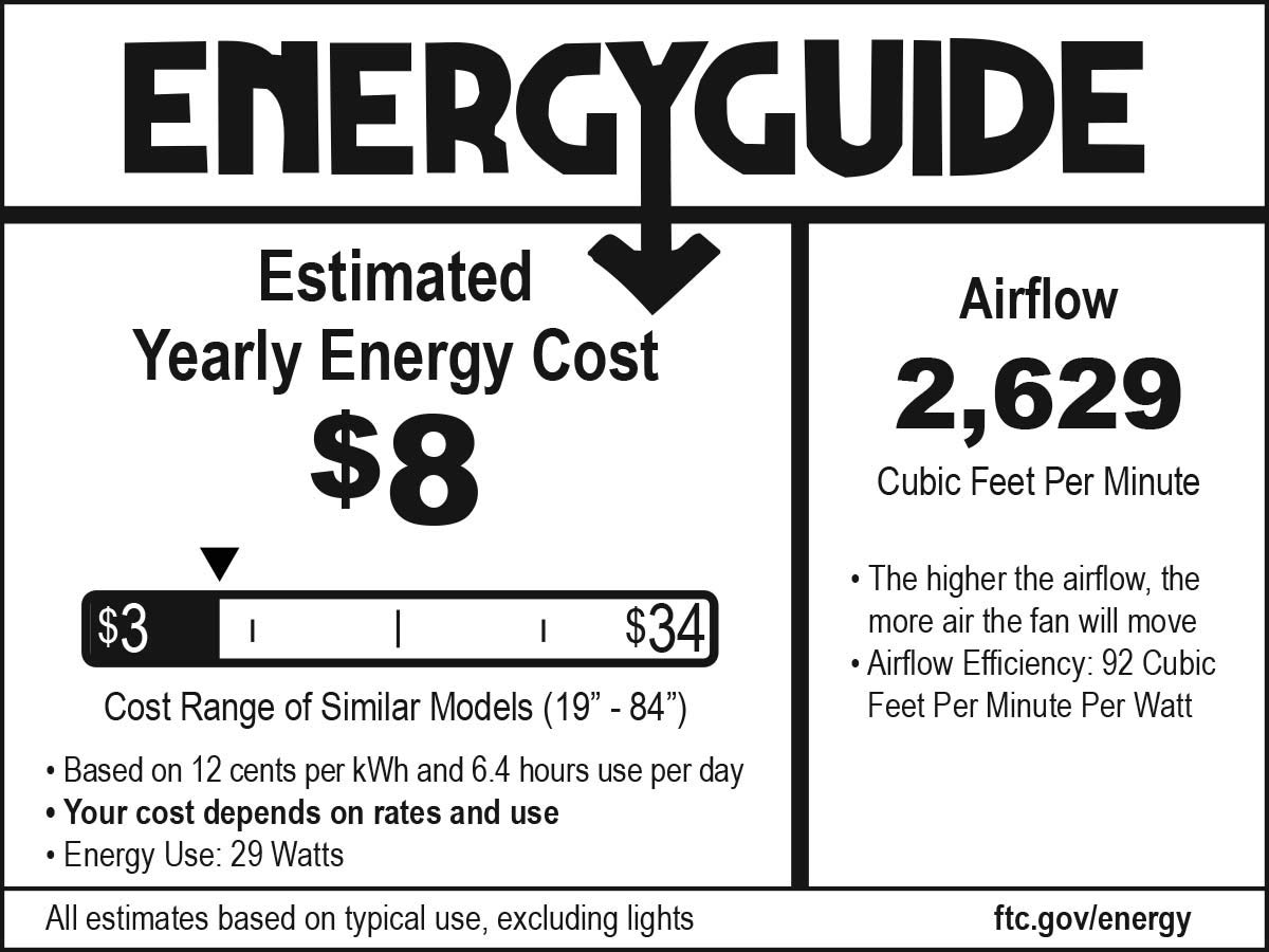 44-Inch Minka Lavery Brushed Nickel LED Ceiling Fan with Light