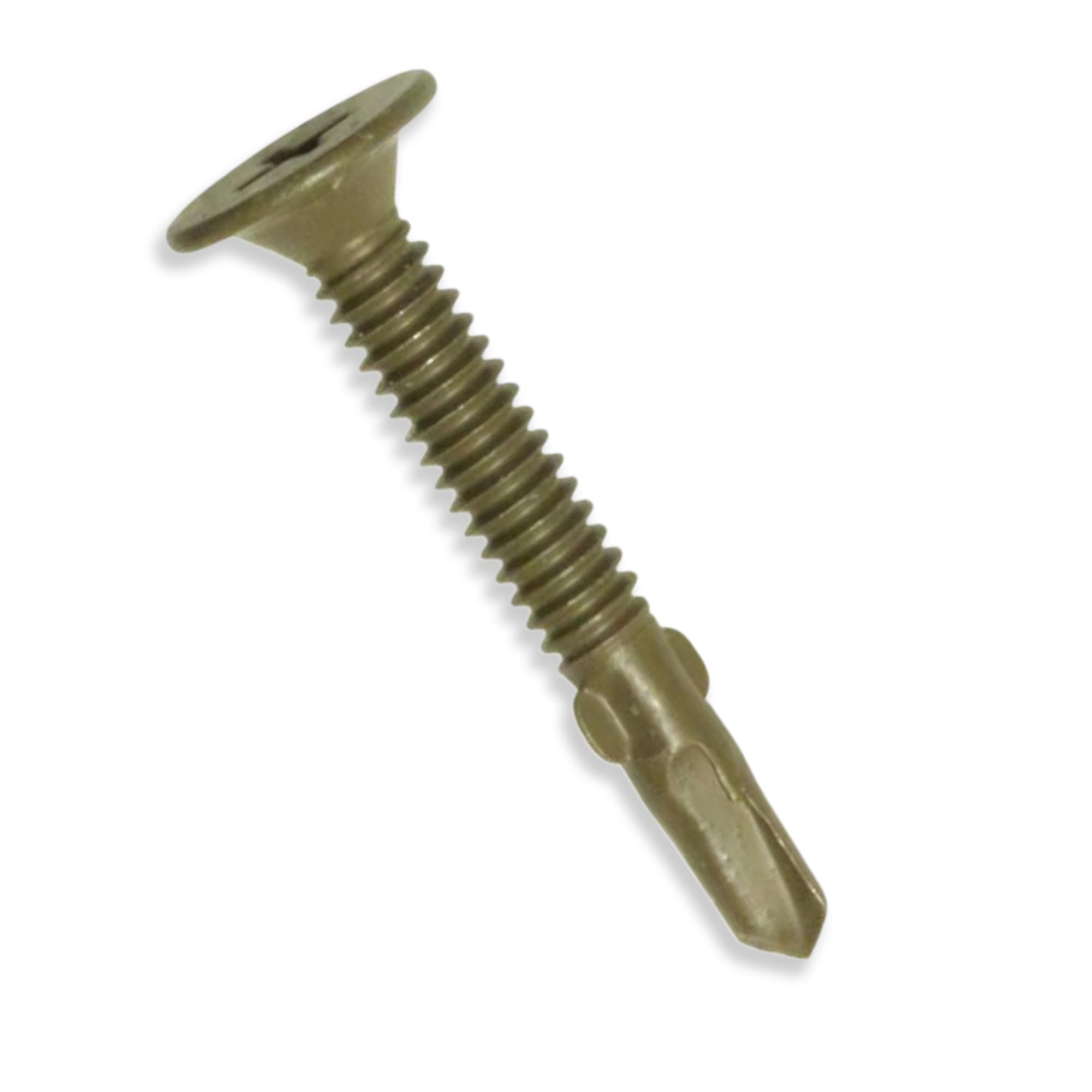 U-Turn Fasteners Wood to Metal Screws - #10-24 x 1-7/16" Reamer Tek Torx/Star Head Self-Drilling Wood to Metal Screws, Tek Screws for Attaching Wood to Metal with Wings | (Pack of 500)