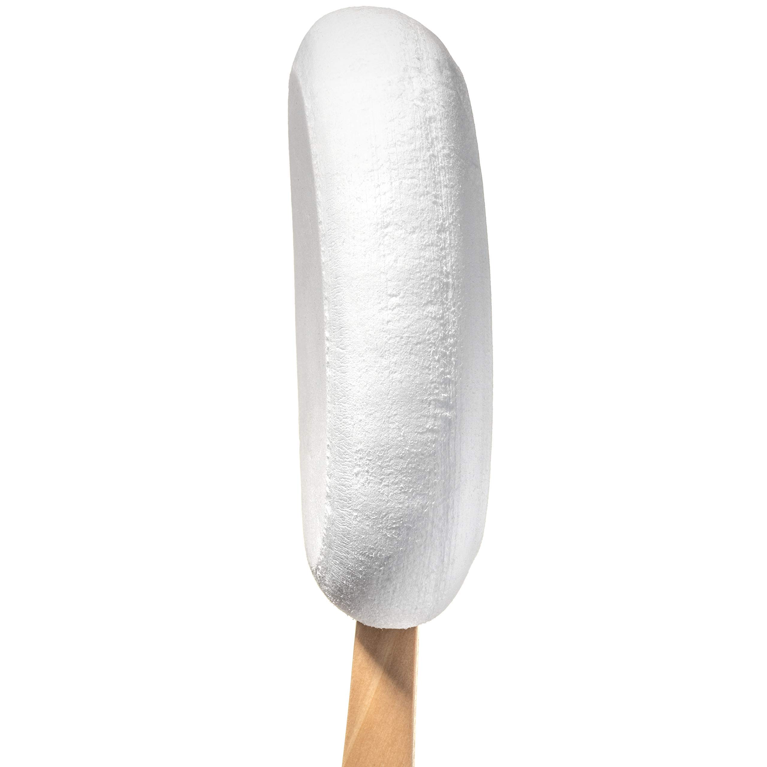 Lotion Applicator for Your Back, Legs, Feet - Sunscreen Applicator - Long Curved Easy Reach Wooden Handle Body Brush for Suntan, Sunless Self-Tanning, Skin Cream, Acne, Body Wash - Elderly Aid