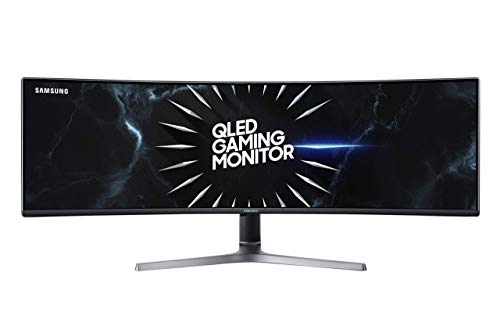 Samsung Double QHD CRG9 Series 49-Inch Curved Gaming Monitor (LC49RG90SSNXZA), Black (Renewed)