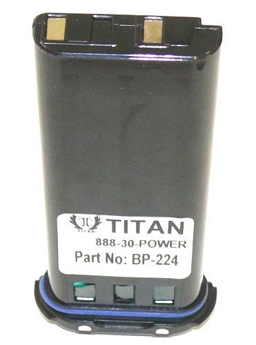 2X BP-224 Battery Pack for ICOM Handheld Marine Radio IC-M2 IC-GM1600