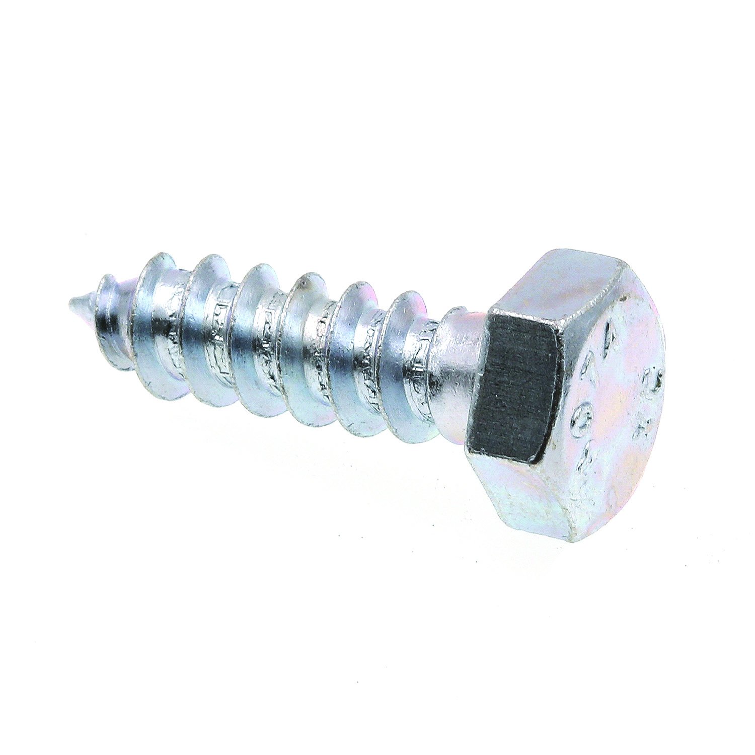 Prime-Line 9055458 Hex Lag Screws, 5/16 In. X 1 In., A307 Grade A Zinc Plated Steel (50 Pack)