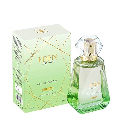 Liberty Perfumes for Women, 3.4 Oz Eden Perfume Long-Lasting Eau de Parfum Luxury Fresh Fragrance for Women, Perfume Spray