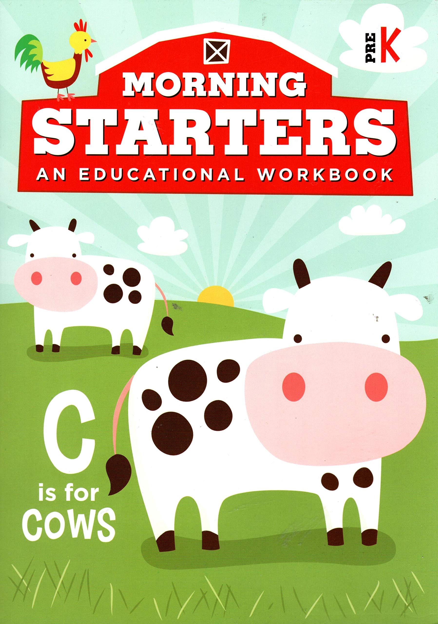 PRE-K Morning Starters Educational Workbooks