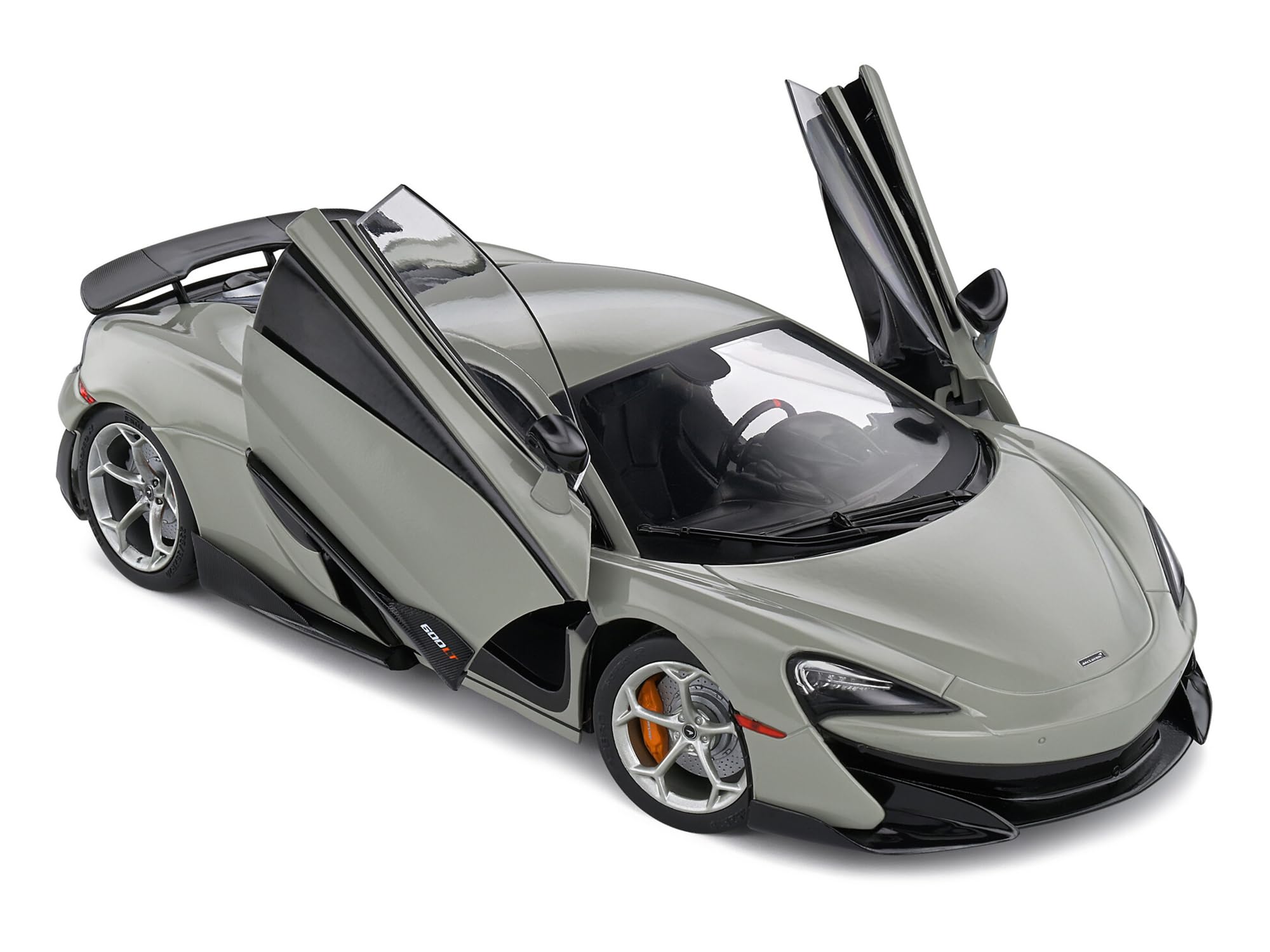 2018 McLaren 600 LT Coupe Blade Silver 1/18 Diecast Model Car by Solido S1804506
