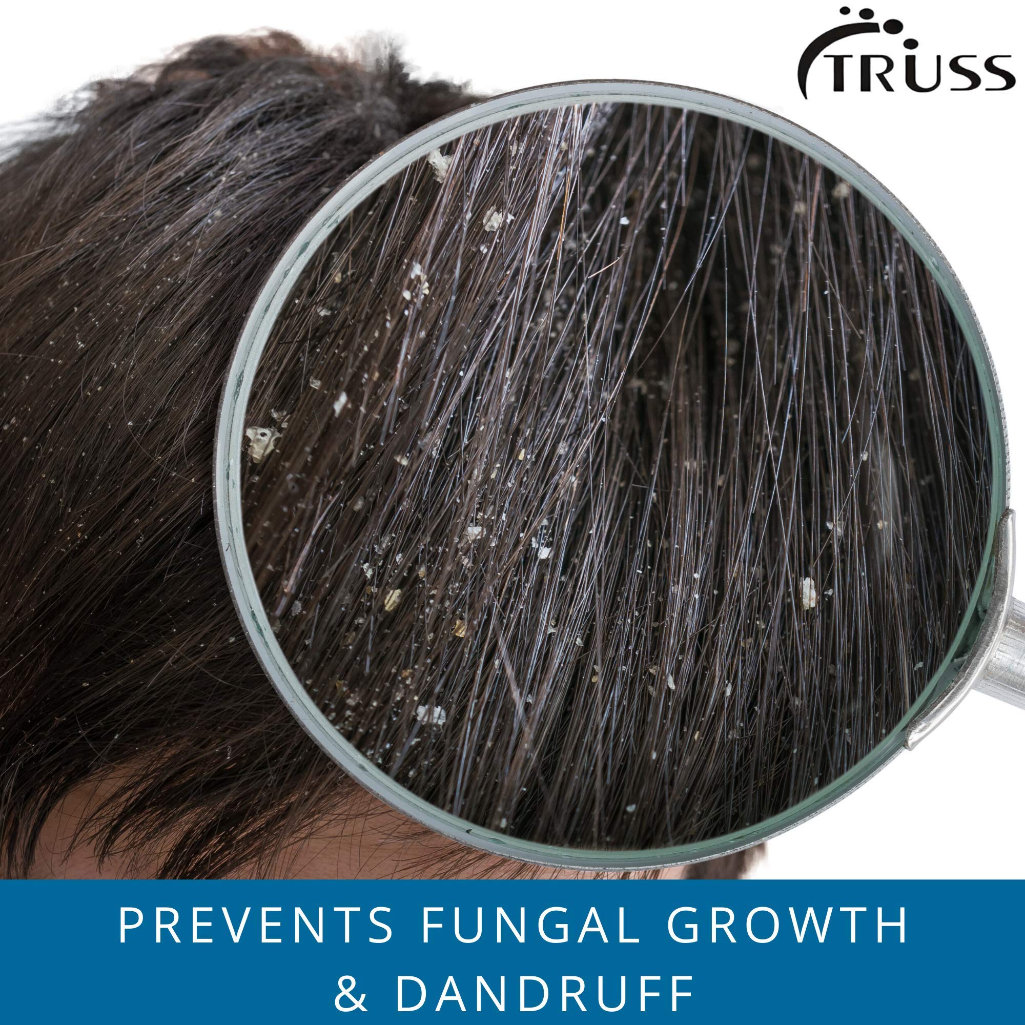 TRUSS Equilibrium Conditioner and Shampoo Set Bundle with Scrub Therapy Scalp Exfoliant Treatment