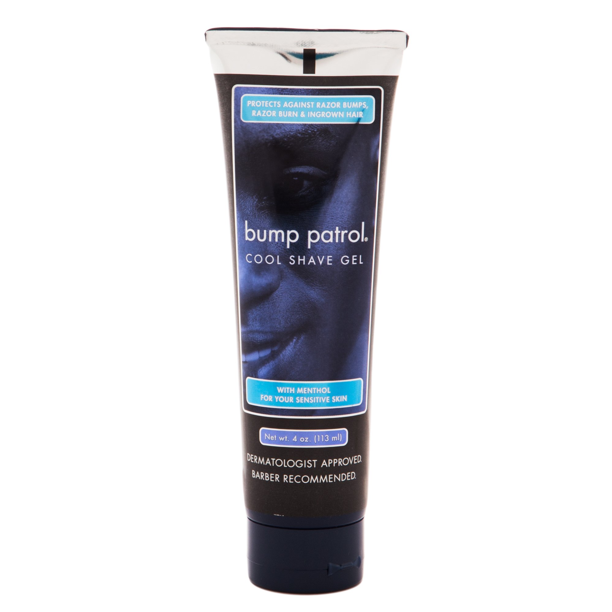 Bump Patrol Cool Shave Gel 4 Ounce Tube (Sensitive) (118ml)