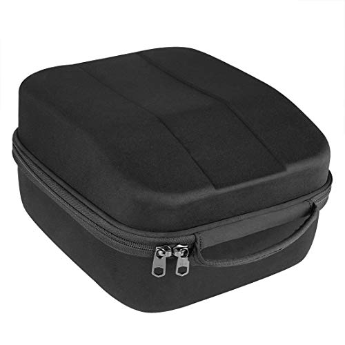 Geekria Shield Case for Large-Sized Over-Ear Headphones, Replacement Protective Hard Shell Travel Carrying Bag with Cable Storage, Compatible with Grado PS1000e, HiFiMAN HE6se (Black)