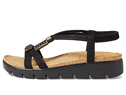 Alegria Women's Roz Casual Black Platform Sandal 7-7.5 M US