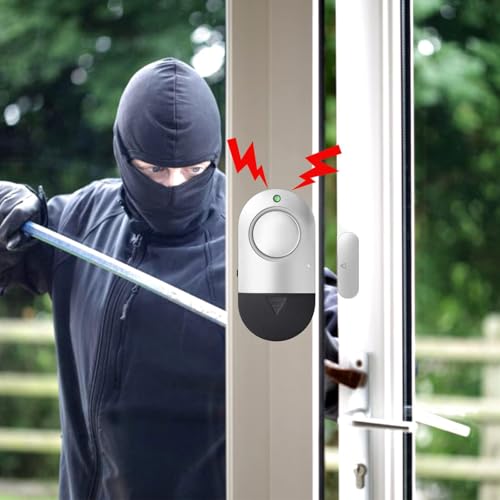 Door Window Alarms 120DB Pool Alarms for Door Home Security Burglar Alarms for Kids Safety