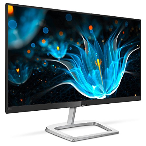 PHILIPS 246E9QDSB 24" Frameless Monitor, Full HD IPS, 129% sRGB, 75Hz, FreeSync, VESA, 4Yr Advance Replacement Warranty