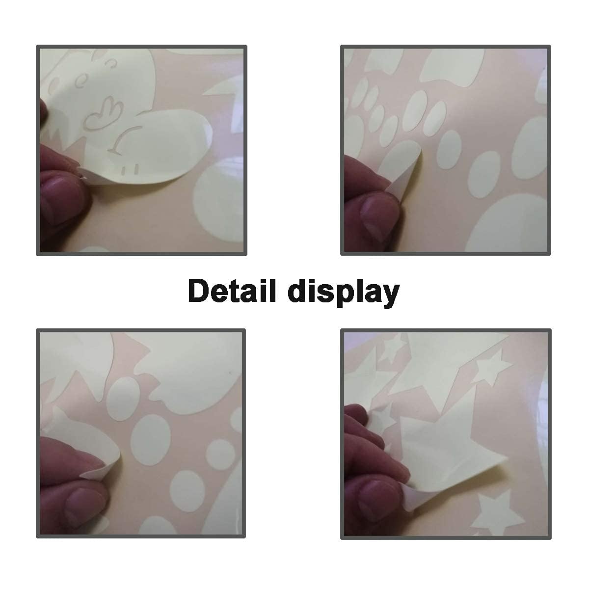 Glow in The Dark Stickers,2 Pack Dinosaur Stickers Decor for Boys Kids Bedroom,Wall Stickers for Living Room Decorations