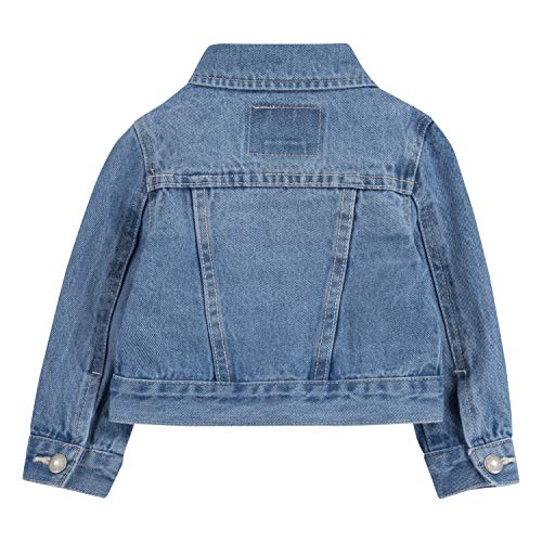 Levi's Baby Girls Denim Trucker Jacket, Alanis, 12M