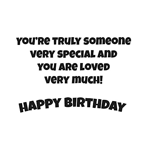 Happy Birthday Card For Son. With Love. You're Truly Someone Very Special | Made in America | Eco-Friendly | Thick Card Stock with Premium Envelope 5in x 7.75in | Packaged in Protective Mailer | Prime Greetings