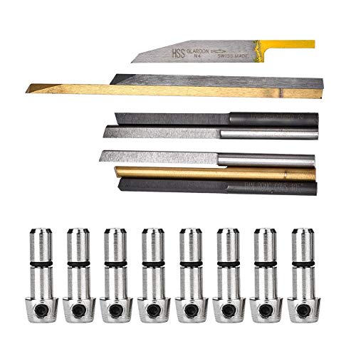 Jewelry Engraver Tools,Engraving Cutting Bits for Pneumatic Impact Engraving Machine Jewelry Tool Edge Tungsten Steel Carving Graver Knife