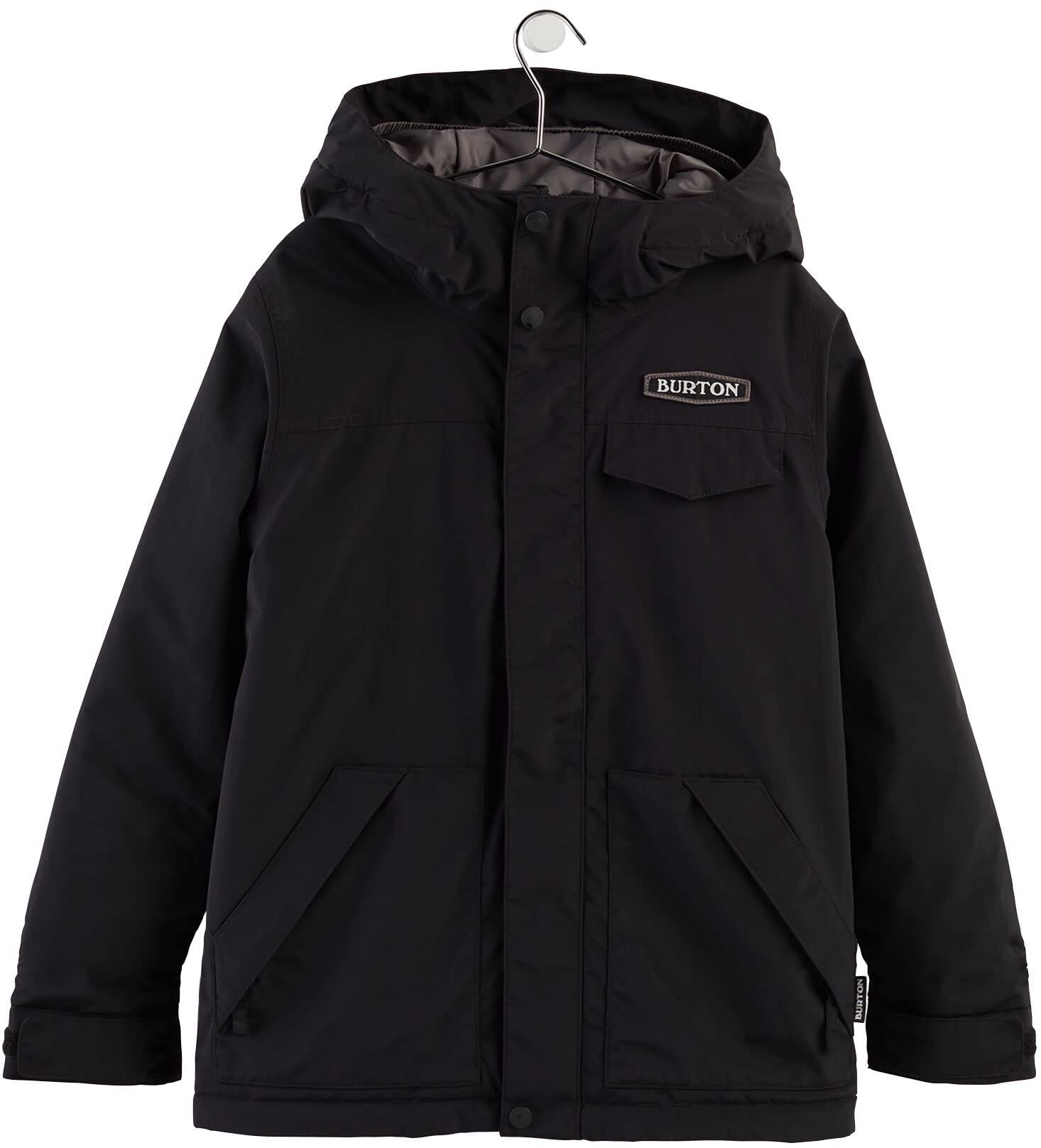 Burton Boys Dugout Jacket, True Black New, Medium