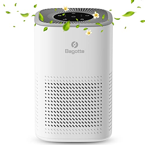 Air Purifier for Home Bedroom Large Room,True H13 HEPA Filter|860 Ft² Coverage Max|5-Stage Filtration Air Cleaner|Remove 99.97% to 0.3mic|Ozone-Free