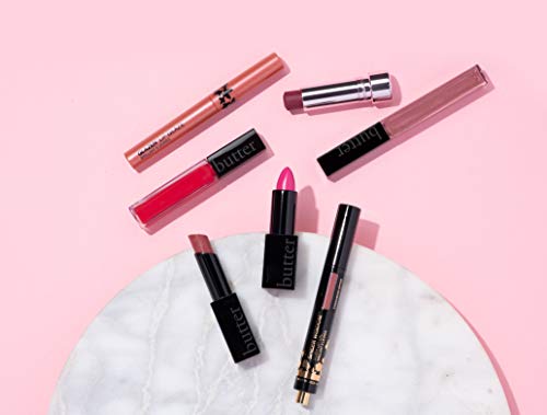 butter LONDON Plush Rush Plumping Lip Gloss, Ultra-Shine & Hydrating, Improves Lip Texture, Cruelty Free, Late Night