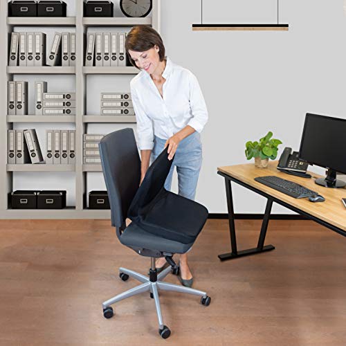 bonmedico Padded Floor Chair with Back Support - Foldable Floor Seating for Adults, Kids, Gaming, Reading and Meditation - Gifts for Women and Men