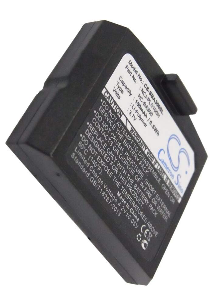 Replacement for Sennheiser HC-BA300 Battery - Fully Compatible with Set 840, 500898, IS-410, IS410 TV, IS4200, IS-4200 - (150mAh Li-Polymer)