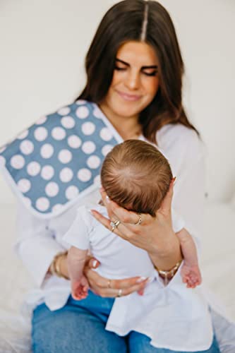Copper Pearl Baby Burp Cloth Large 21''x10'' Size Premium Absorbent Triple Layer 3-Pack Gift Set “Slugger
