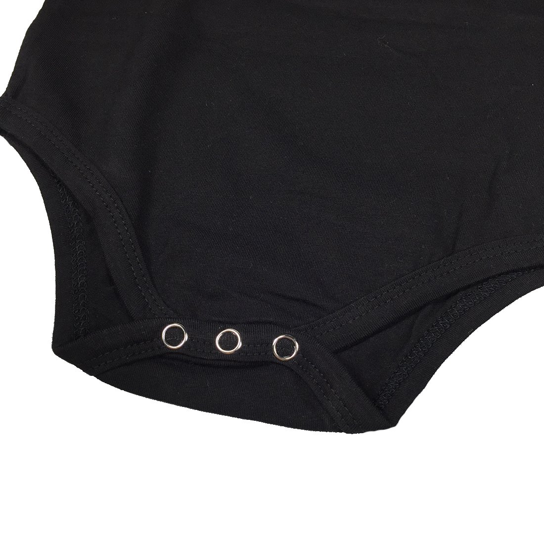 PAUBOLI Baby Boy Bodysuit Fake Tattoo Sleeve Shirt Bodysuit (6-12 Month, Black)