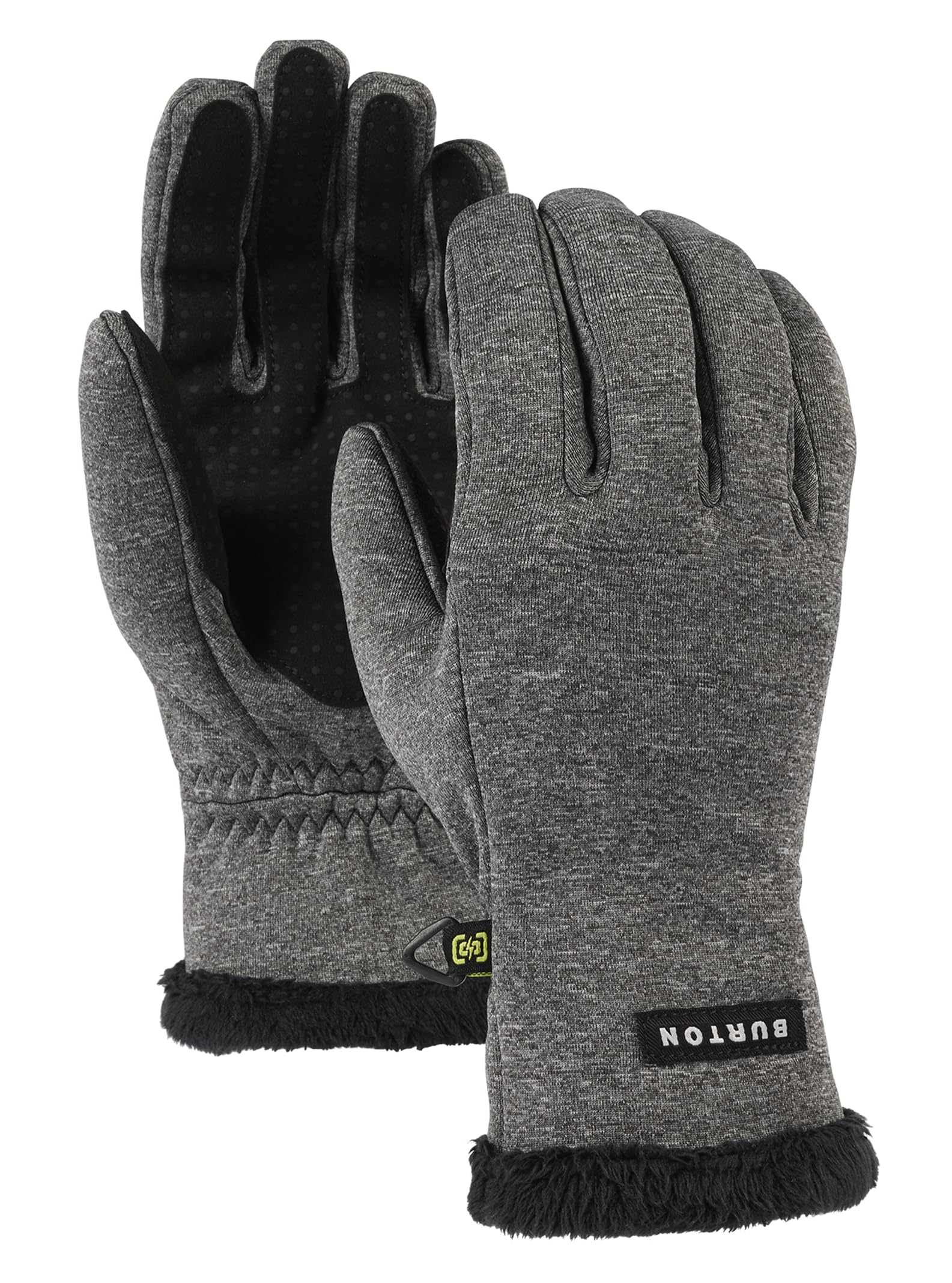 Burton Women's Sapphire Gloves, True Black Heather, M