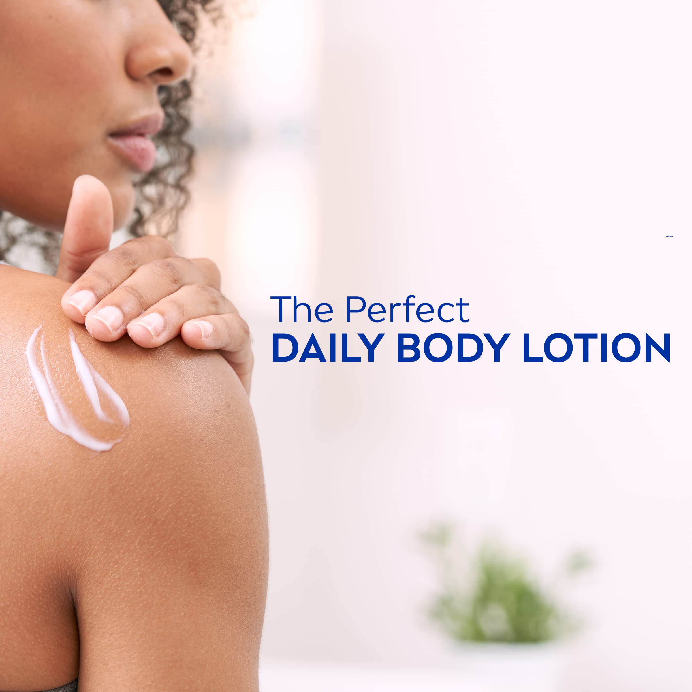 NIVEA Breathable Nourishing Body Lotion in Tropical Breeze, 48-Hour Moisturizing Lotion with Shea Butter, Vitamin E and C, 13.5 Fl Oz Pump Bottle