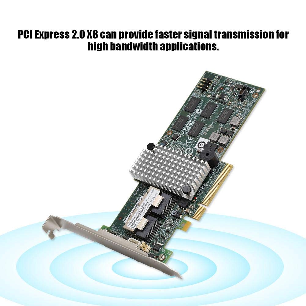 Smart Array Card RAID Controller, M5015 Megaraid 9260 to 8i SATA/SAS Controller RAID 6G PCIe x8 for 46M0851