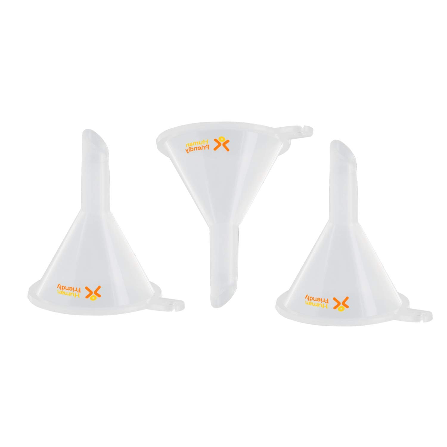 3 Pack | Small Micro Funnel for Spices, Essential Oil, Vial Refilling, Lab Bottles, Sand Art, Perfumes, Powder, Arts & Crafts Supplies, and Recreational Activities by HumanFriendly