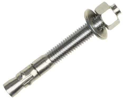 DUNCAN'S FAMILY FARM STORE Duncans Poultry 4 Pack Stainless Steel Anchor Bolts for Ritchie Waterers 3/8" x 5"