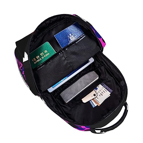 AIRPO Shark Teeth Backpacks Camouflage 3D Print Large Capacity Laptop Daypack Lightweight Multiple Backpack Fashion Travel Shoulders Bag For Women Men