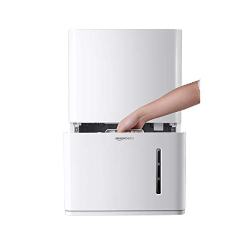 Amazon Basics Dehumidifier - For Areas Up to 2,500 Square Feet, 35-Pint, Energy Star Certified