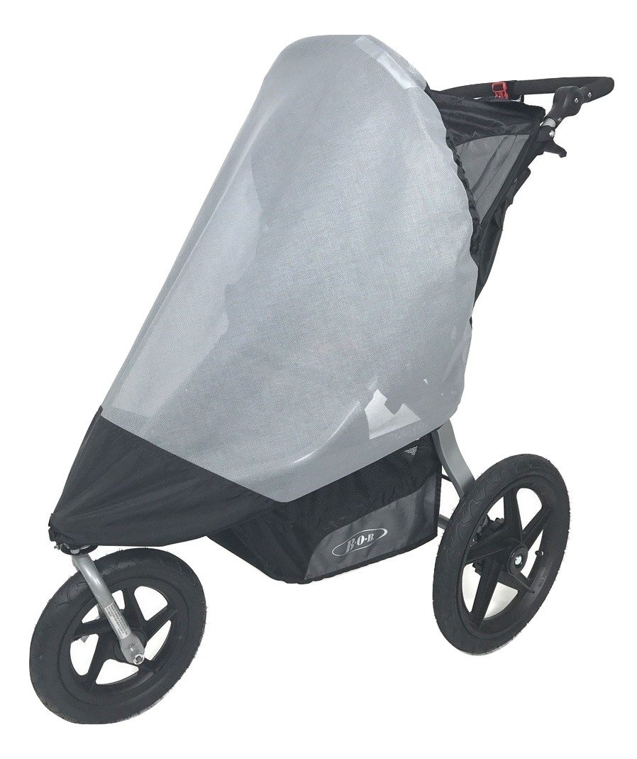 Sashas"See Me See You Series" Sun Wind and Insect Cover for Bob Revolution Flex Jogging Stroller