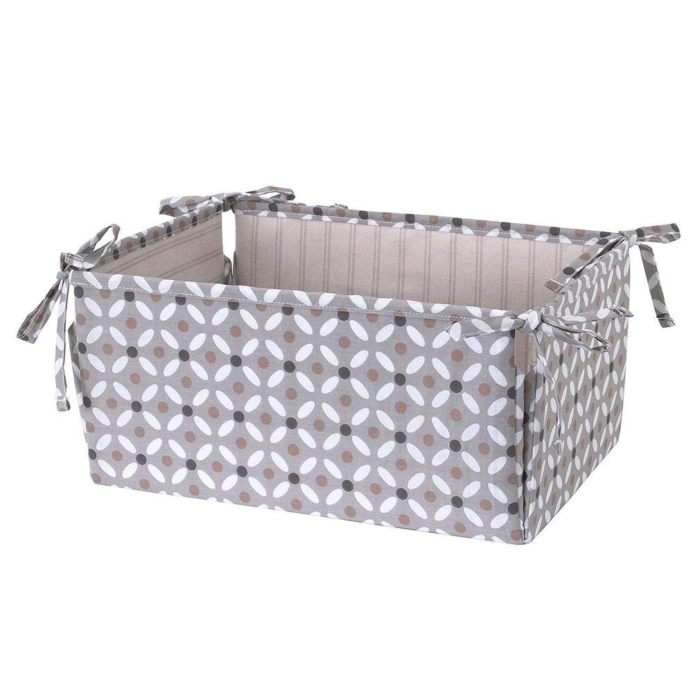 NoJo Play Day Pals Elephant/Bear/Lion/Zebra Animal 4 Piece Nursery Crib Bedding Set, Grey, Tan, Taupe, White