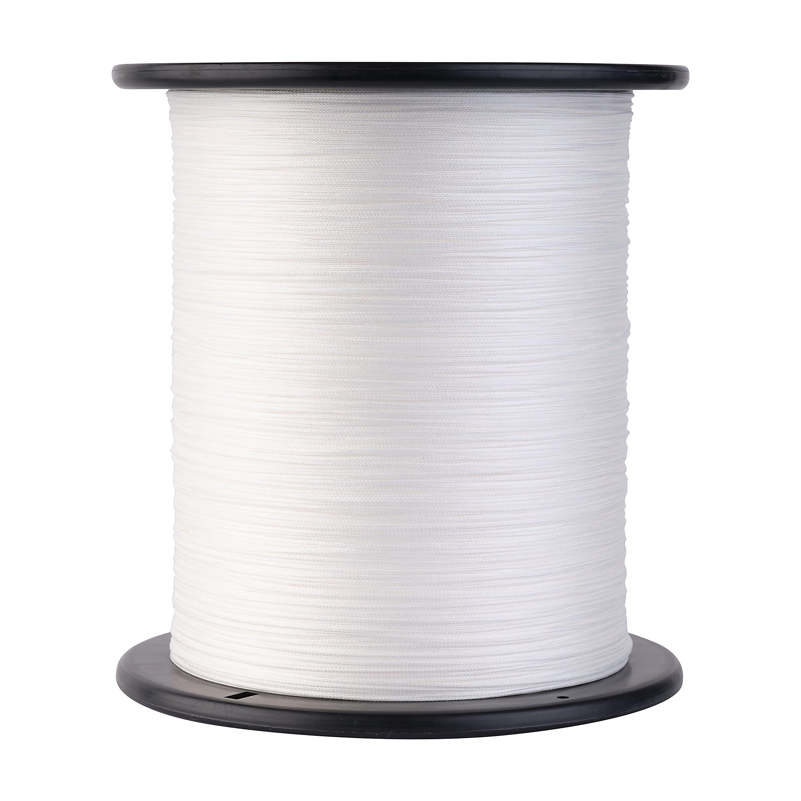 Berkley ProSpec® Premium Hollow Braid Superline, White, 130lb | 81.6kg Fishing Line, Suitable for Saltwater Environments