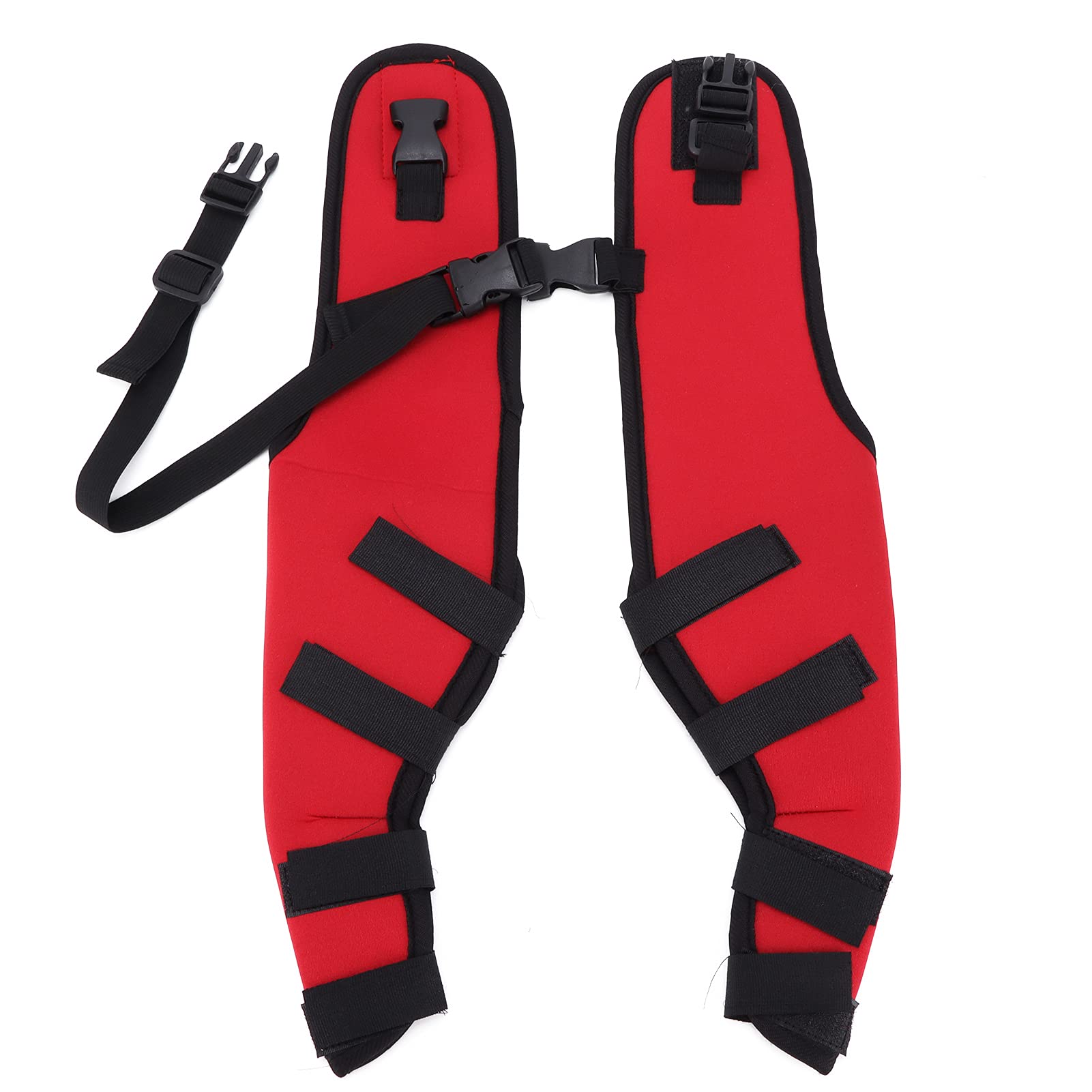 GLOGLOW 1 Pair Dog Hind Leg Braces, Dog Rear Leg Hock Wraps Canine Elbow Protector for Ligament Injuries Sprains(Red L) Boots