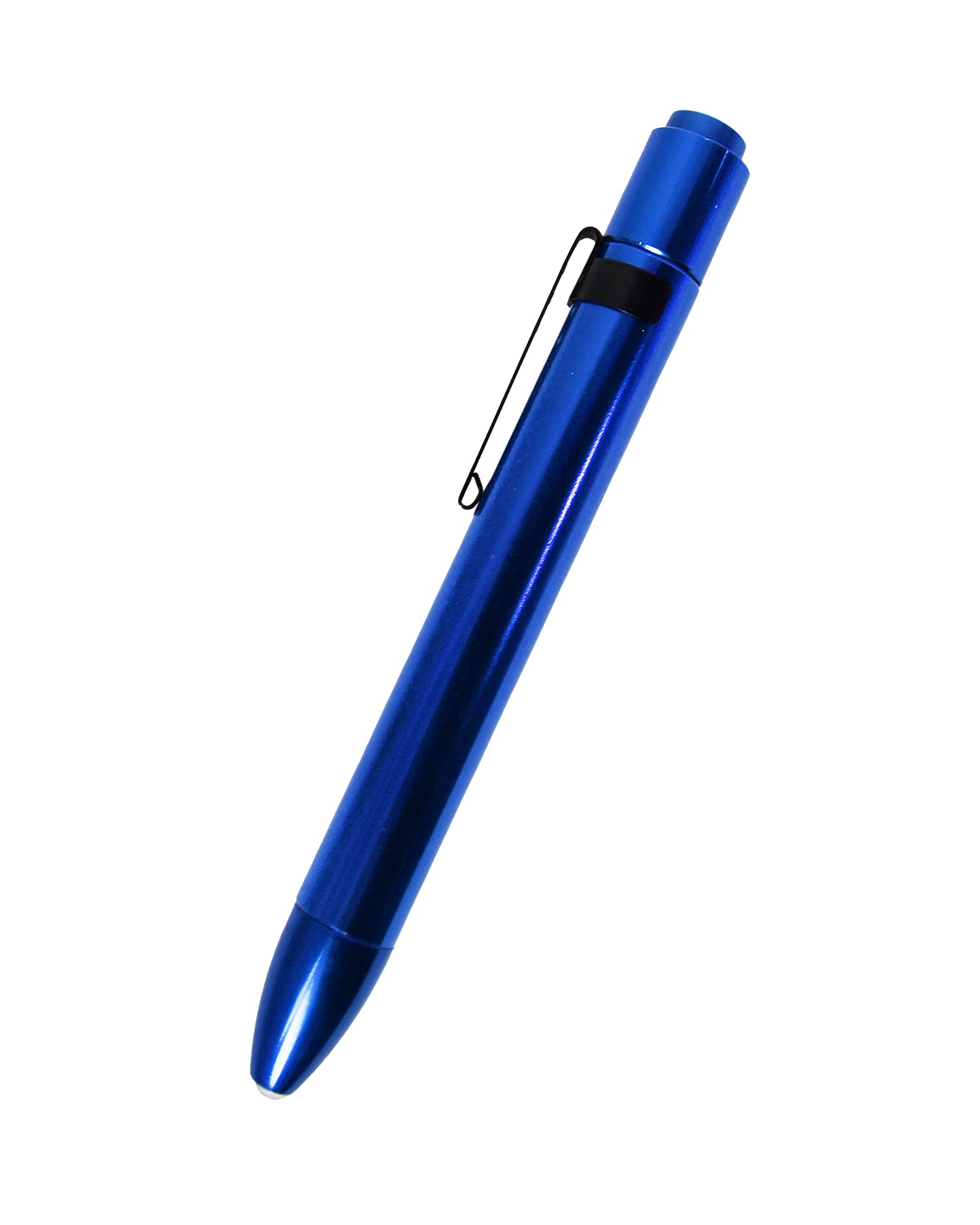 BV Medical LED Penlight, Metal, Push Button, Cobalt Blue