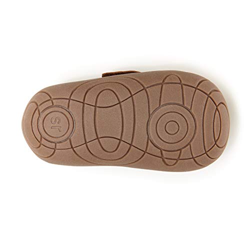 Stride Rite 360 baby boys Hampton Boat Shoe, Brown, 4 Infant US