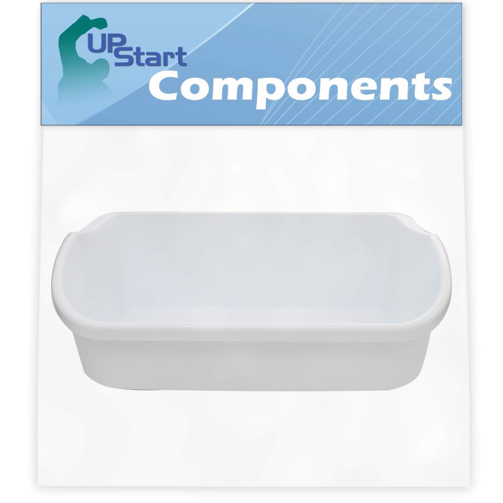 240356401 Door Bin Replacement for Kenmore/Sears 25357398602 Refrigerator - Compatible with 240356401 White Door Bin - UpStart Components Brand