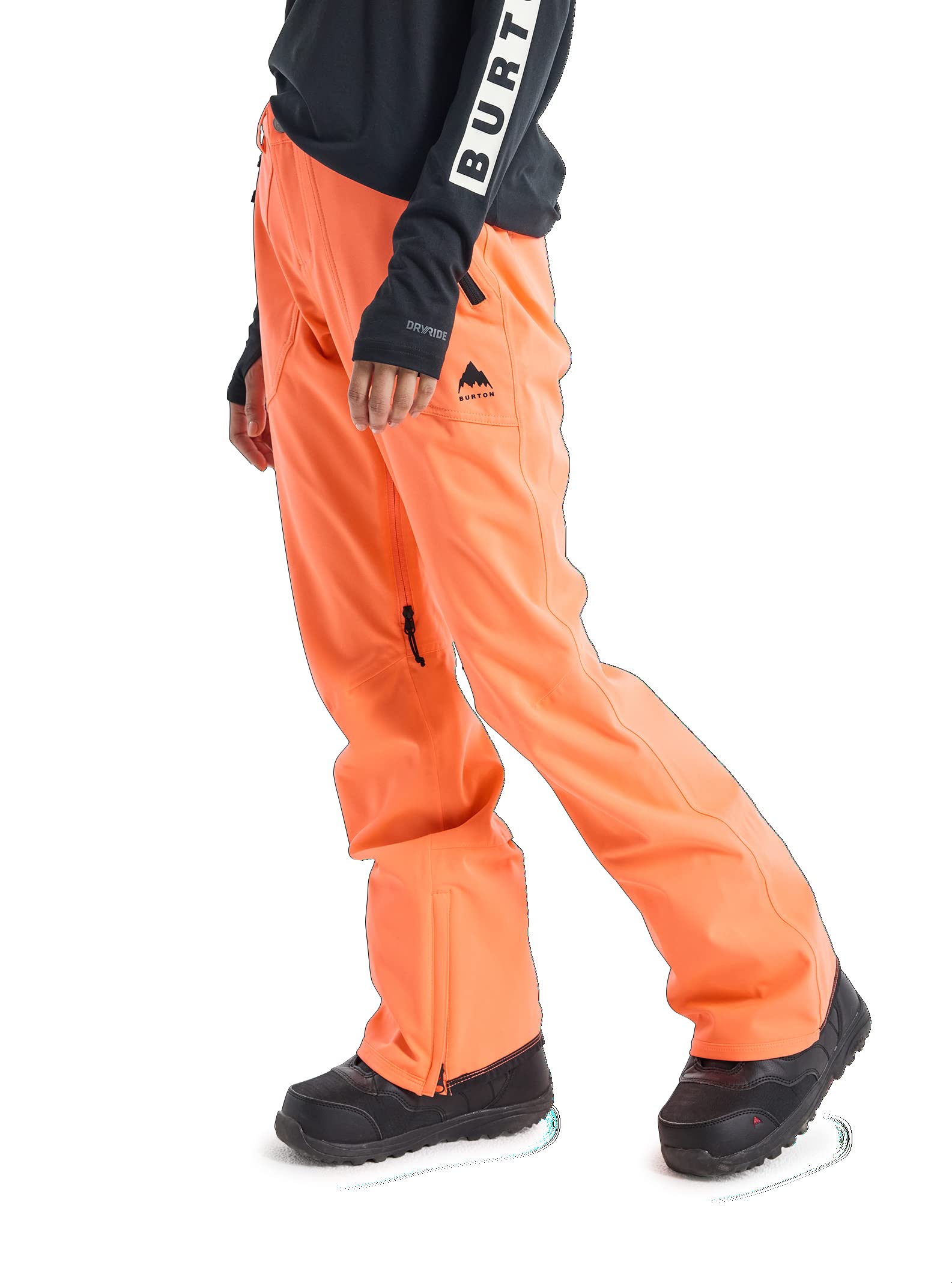 Burton Women's Vida 2L Pants, Tetra Orange, Medium