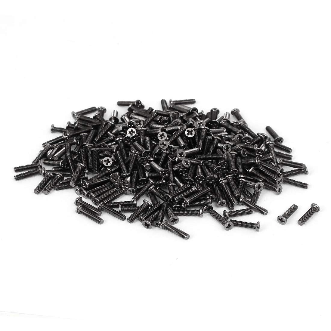 New Lon0167 CM2.5x10mm Flat Featured Head Phillips Notebook reliable efficacy Laptop Computer Back Cover Screw 400pcs(id:0f3 cf 18 aaa)